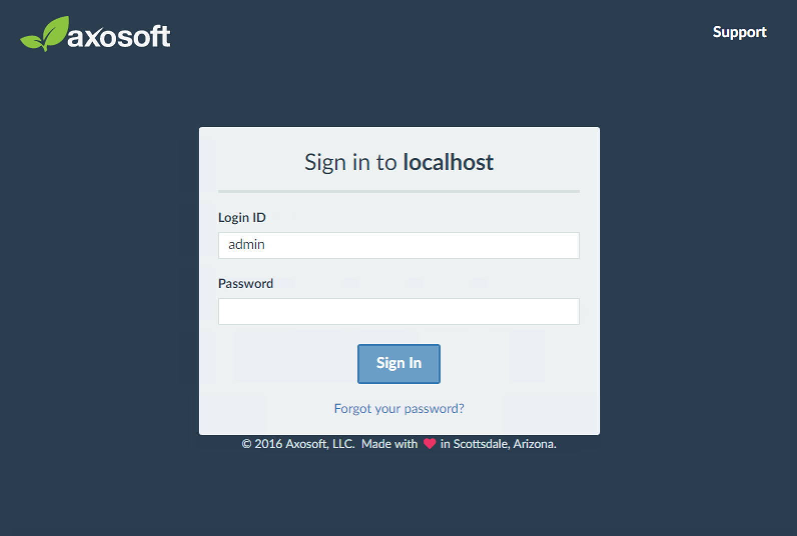 Web Server Setup | Axosoft Documentation