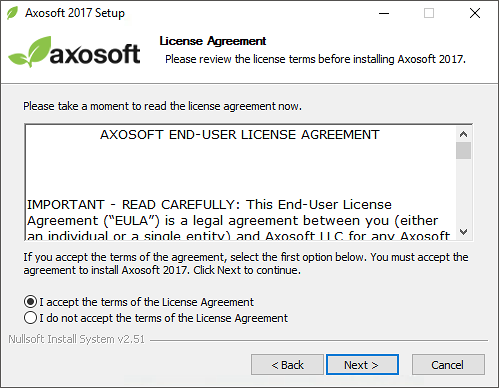 Web Server Setup Axosoft Documentation