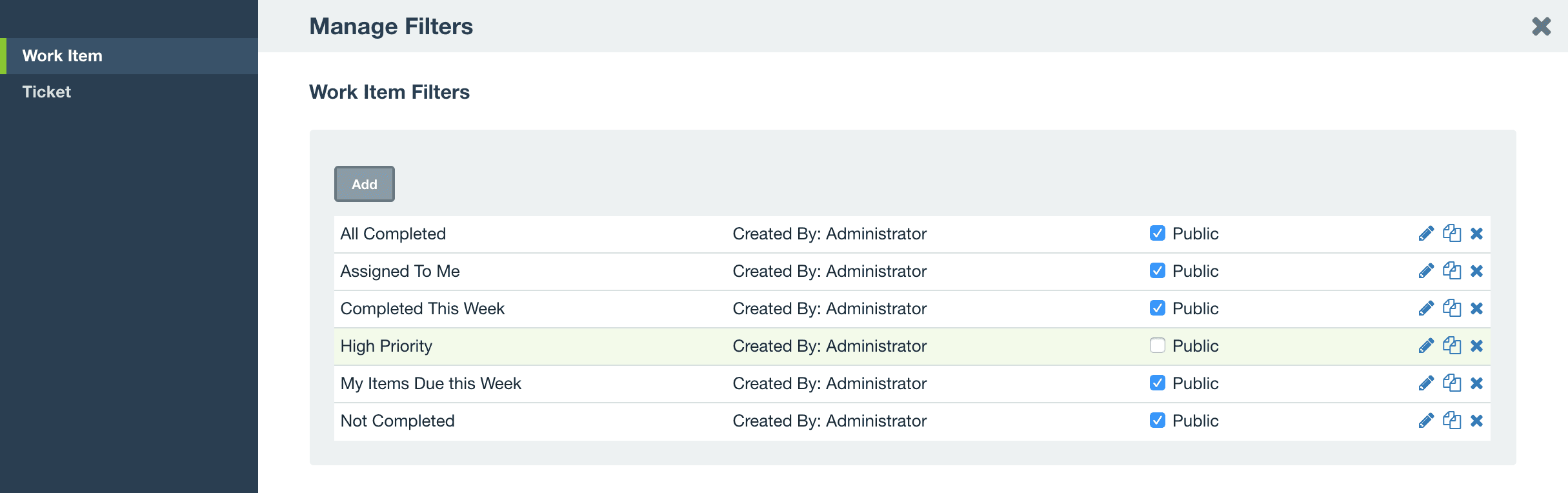 Filters | Axosoft Documentation