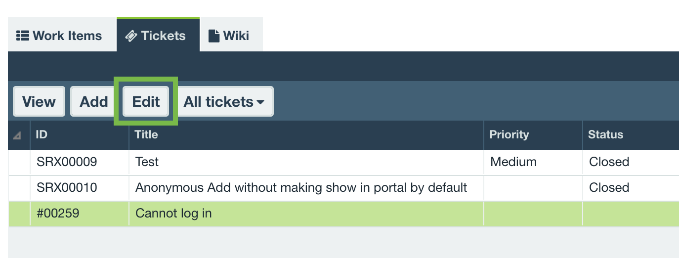 Using the Portal | Axosoft Documentation