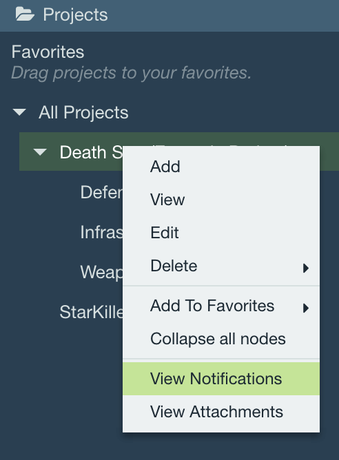 Managing Projects | Axosoft Documentation
