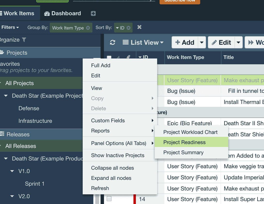 Viewing Reports | Axosoft Documentation