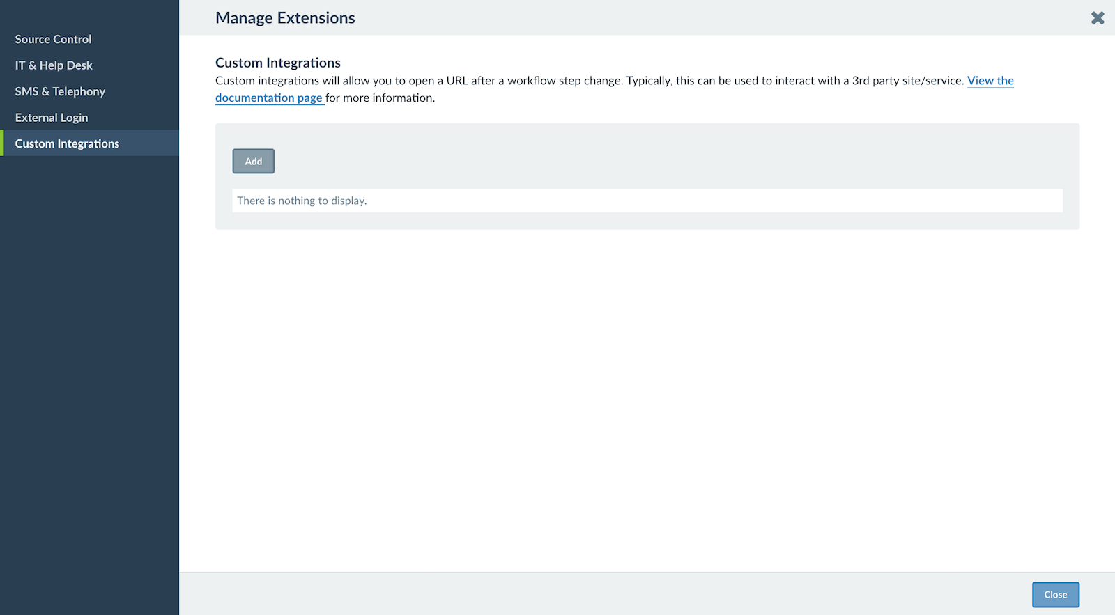 Other Settings | Axosoft Documentation
