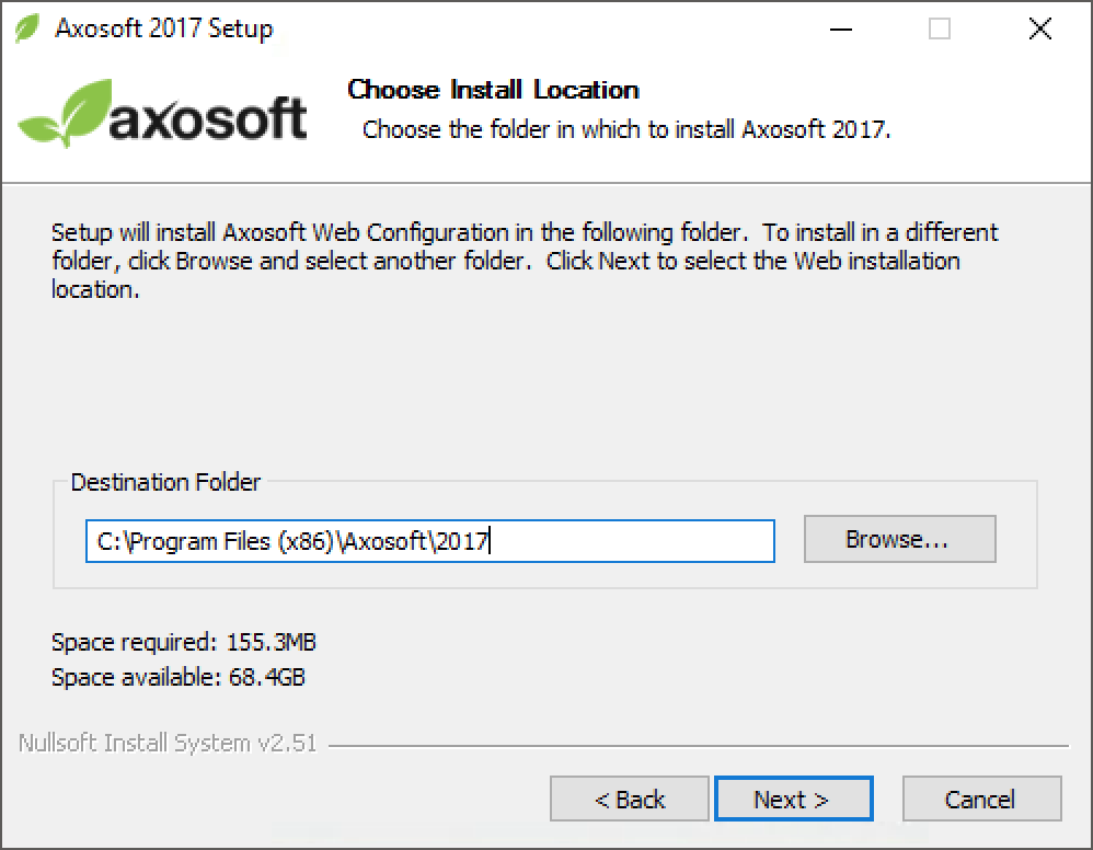 Web Server Setup | Axosoft Documentation