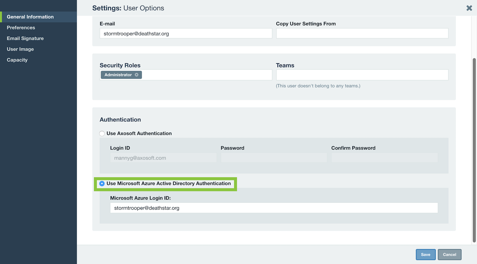 Azure Active Directory Integration | Axosoft Documentation