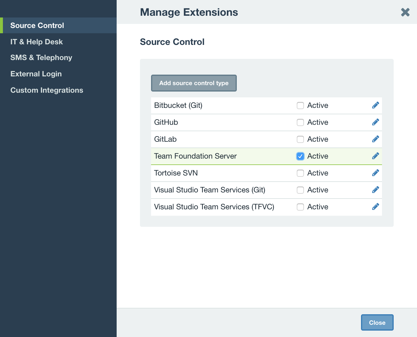 Visual Studio Team Services | Axosoft Documentation