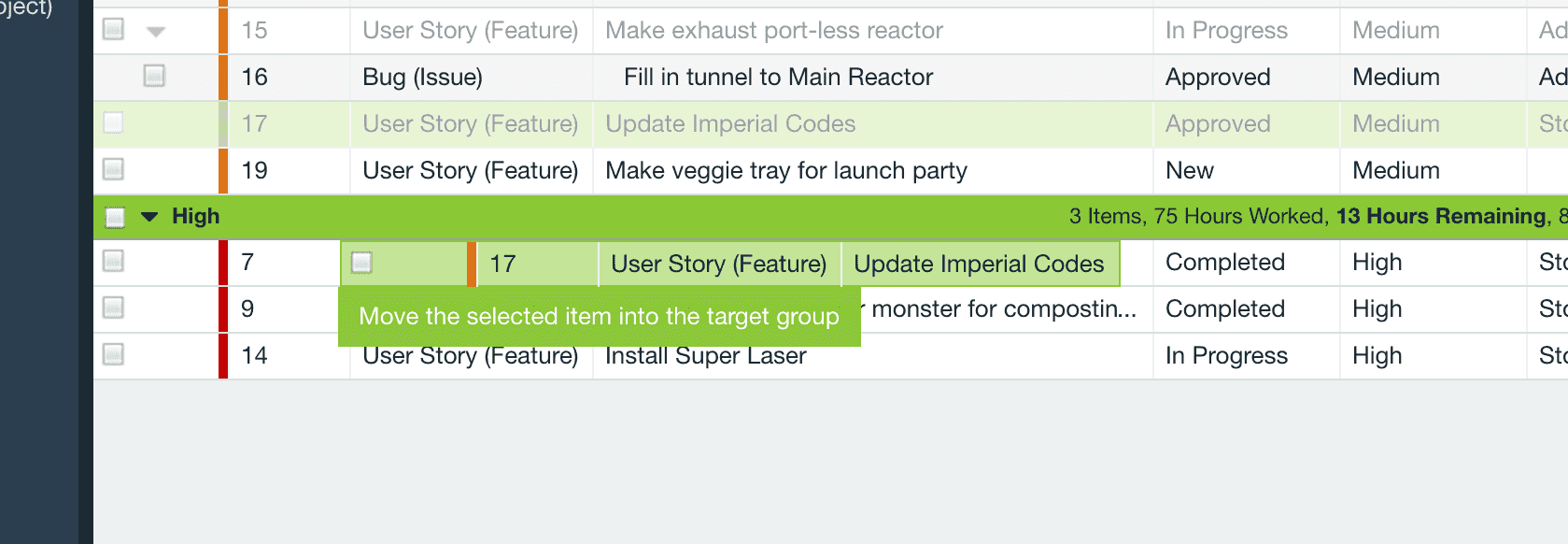 Grouping | Axosoft Documentation