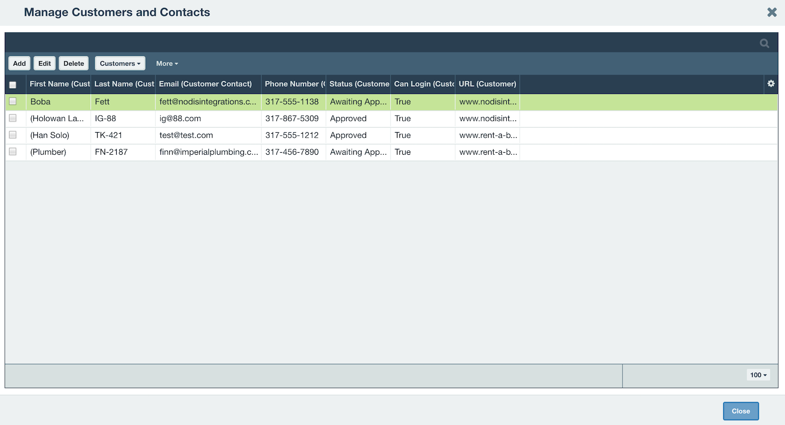 Managing Customers | Axosoft Documentation