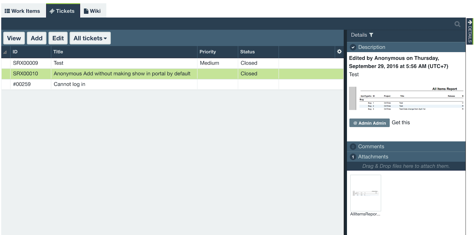 Using the Portal | Axosoft Documentation